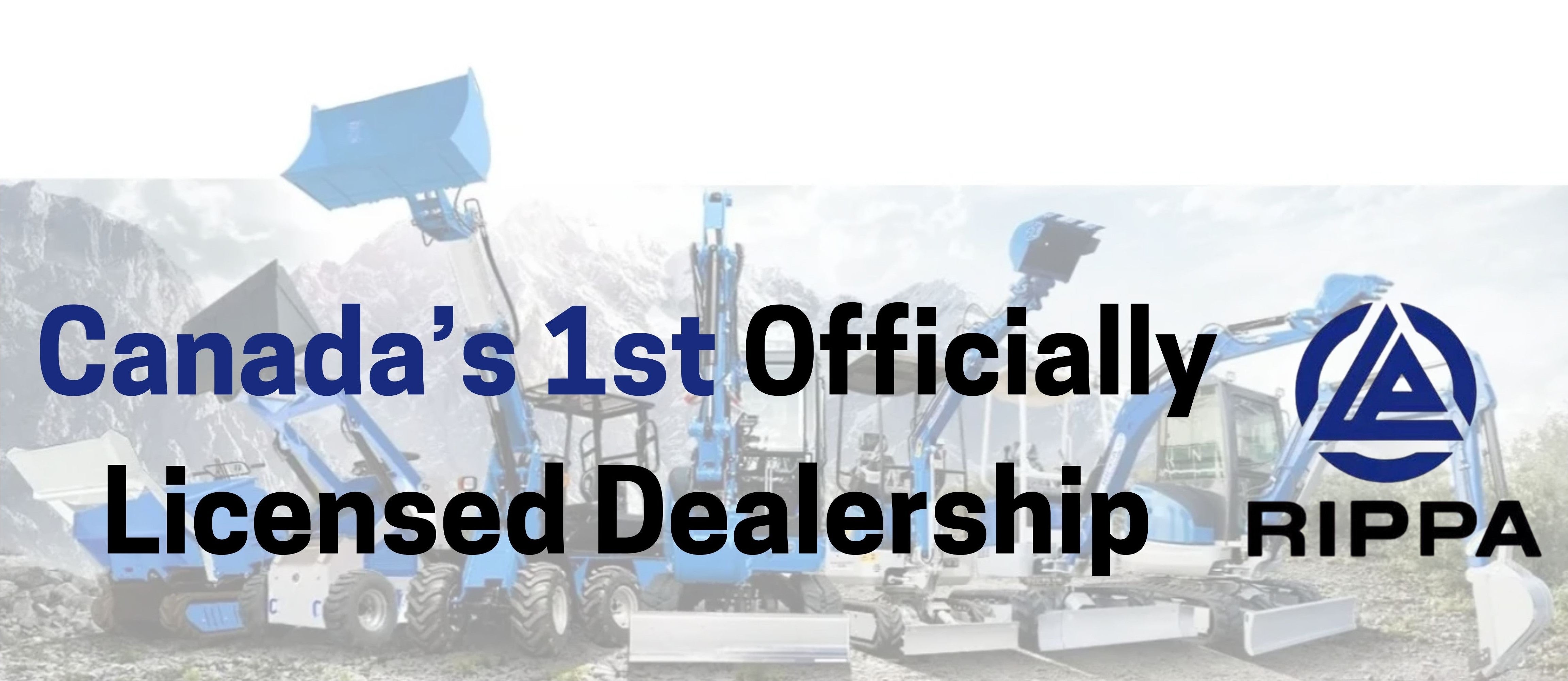 Rippa Machinery Collection in Canada – JoyT5 Mini Excavators, Wheel ...