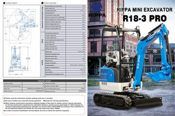 Rippa Machinery Collection in Canada – JoyT5 Mini Excavators, Wheel ...